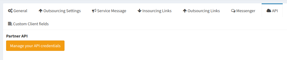 2. API credentials - Developers Portal