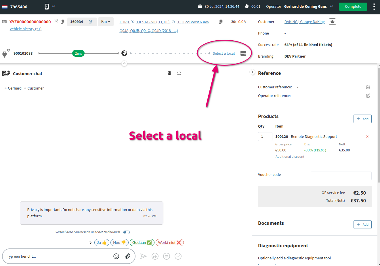 5. Partner portal - Developers Portal