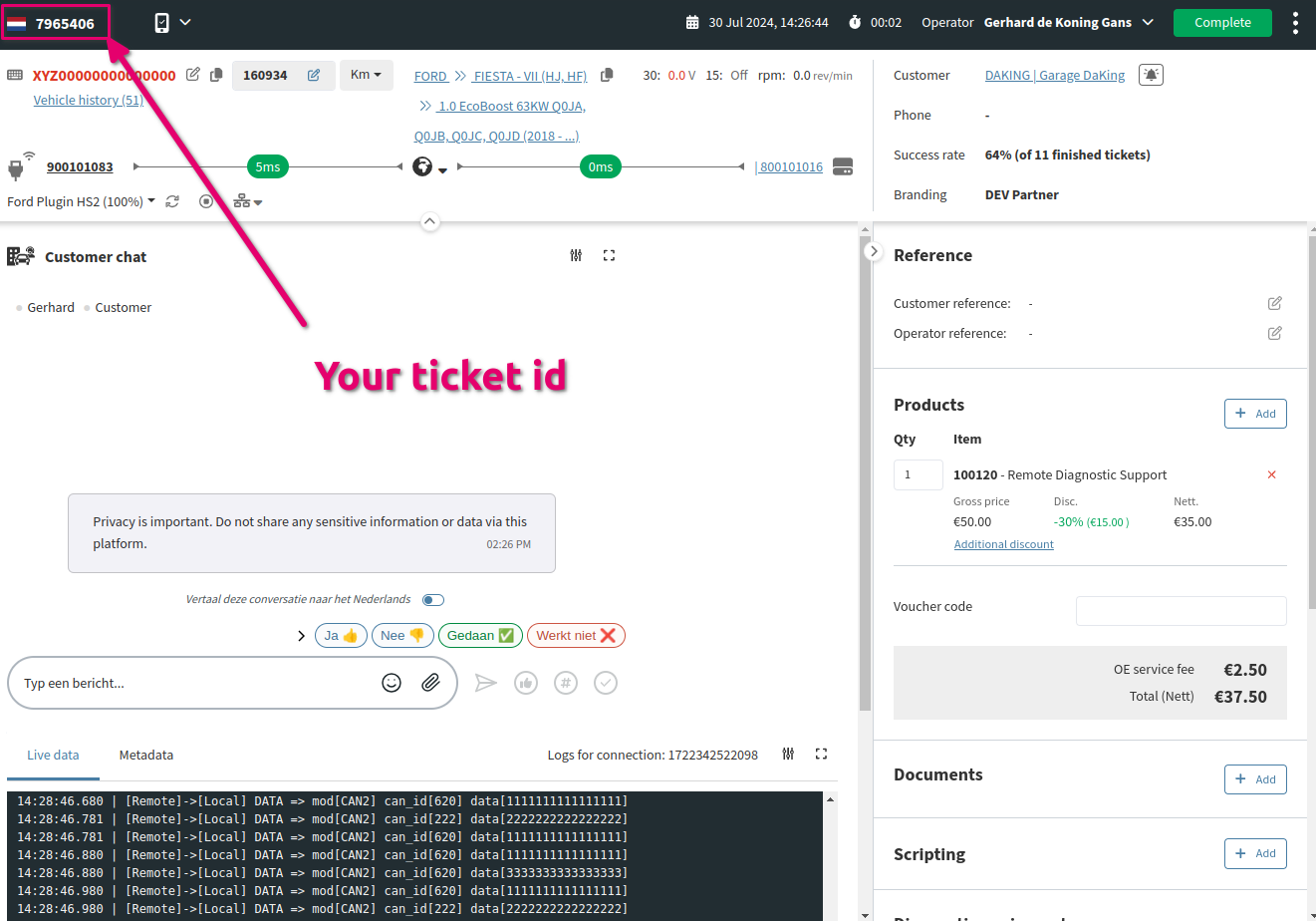 5. Partner portal - Developers Portal